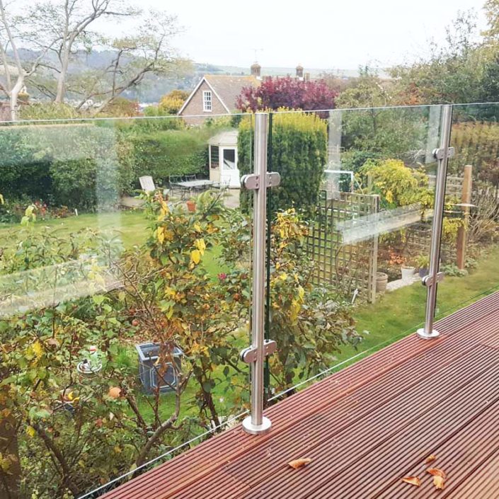 Post Glass Balustrade System - Brighton Balustrade - Sussex Glass ...
