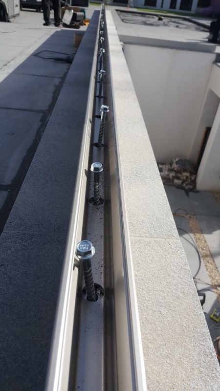 Frameless glass balsutrade channel bolts - Brighton Balustrade - Sussex ...