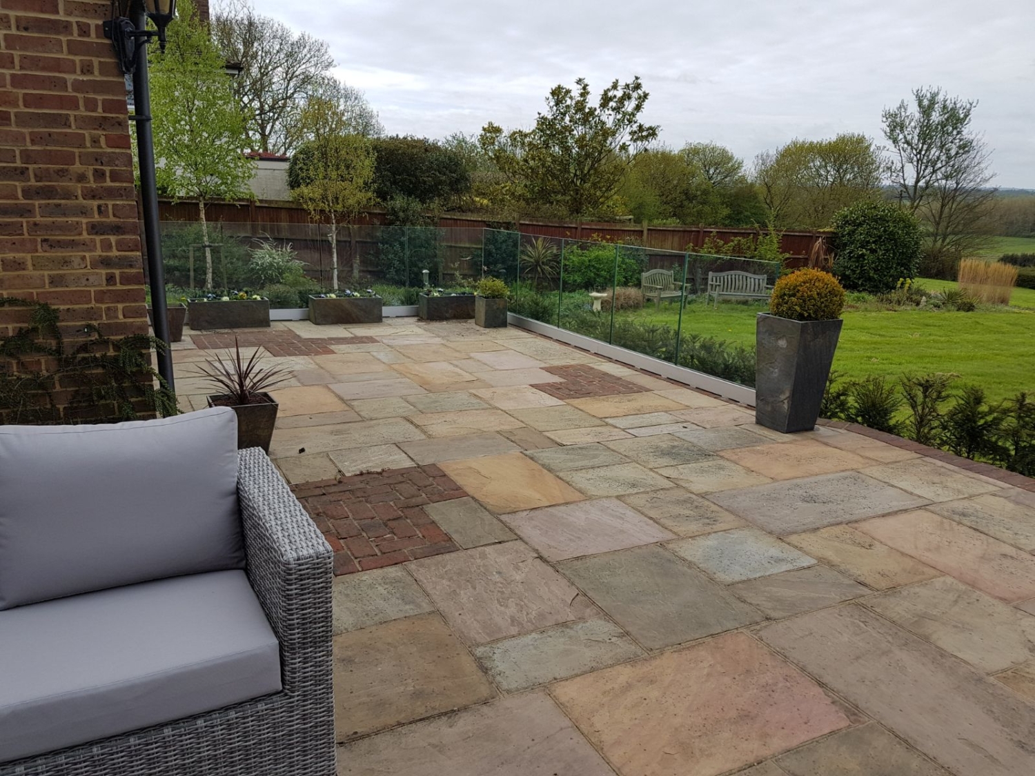 Frameless-Glass-Balustrade-on-patio-water-drainage (1) - Brighton ...